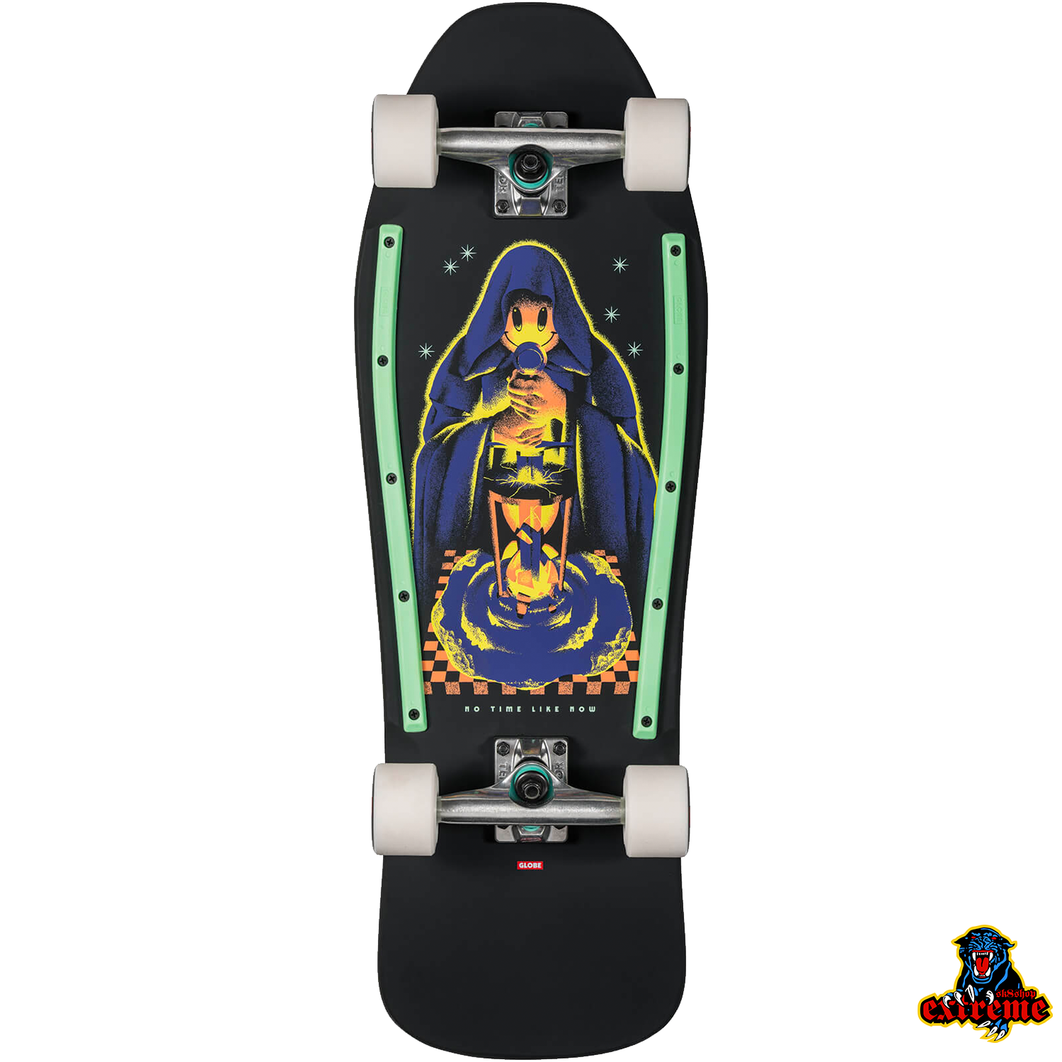 GLOBE CRUISER Phantom Black/ No Time – Extreme Skateshop